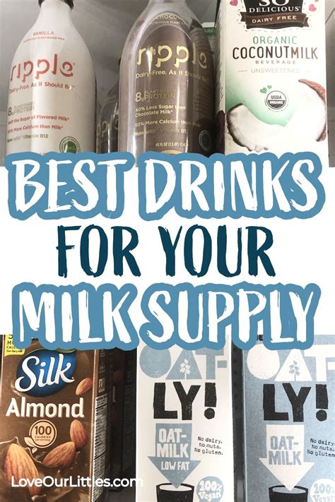 9 Best Drinks For Breastfeeding Moms To Make The Most Milk Boost Milk
