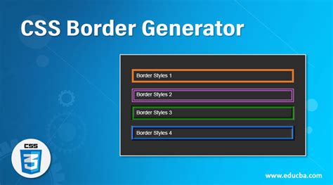 css border generator learn how does border generator works