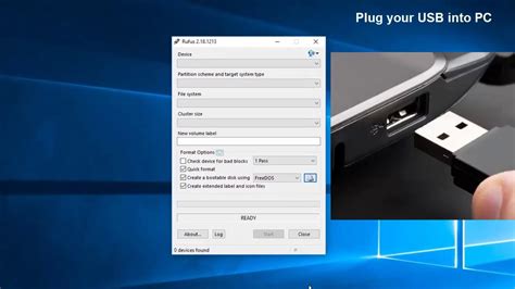 How To Make A Windows 10 Bootable Usb Flash Drive Using Rufus Youtube