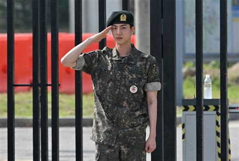 Bts Star Jin Finishes South Korean Military Service Au