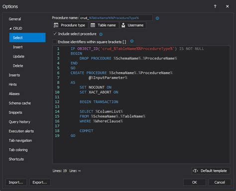 how to create and use crud stored procedures in sql server