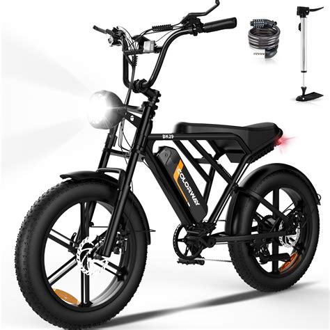 Buy Colorway Electric Bikes 20 Inch Off Road E Bike With 4 0 Tire With