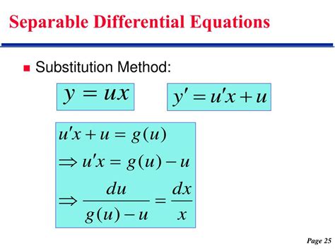 Ppt Chap 1 First Order Differential Equations Powerpoint Presentation