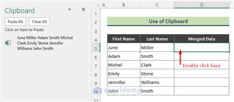 how to merge multiple cells without losing data in excel 6 methods