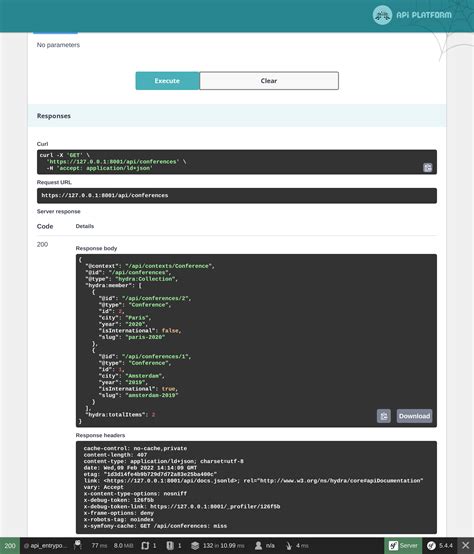 exposing an api with api platform symfony 6 2 docs