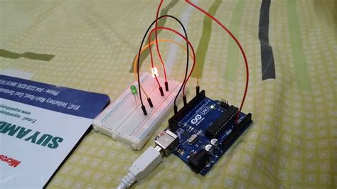 arduino uno project two led fading blinking