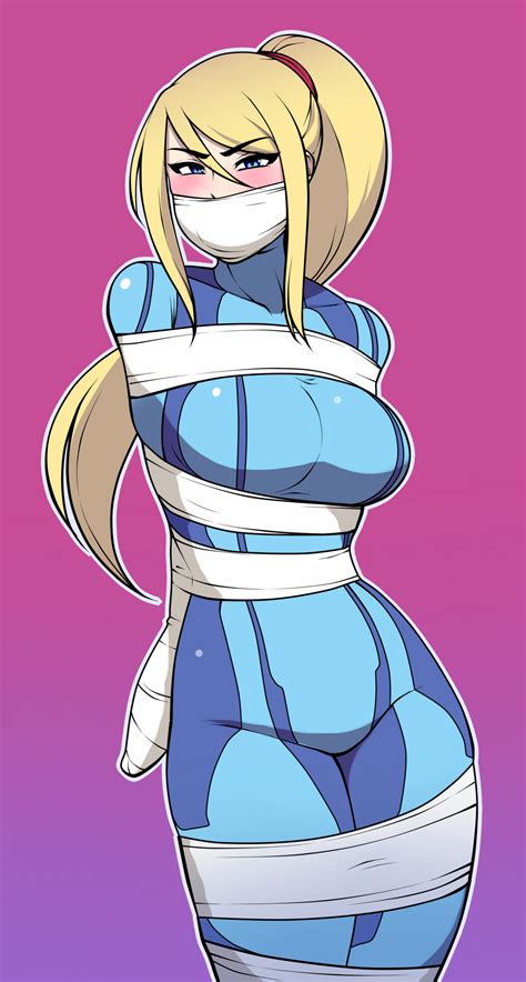 Rule 34 Bdsm Bimbo Blonde Hair Blue Eyes Blush Bodysuit Bondage Bound