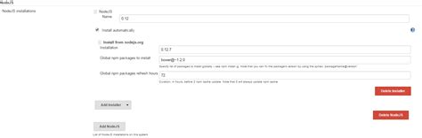node js nodejs installation to jenkins npm not found