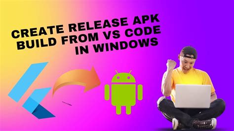 create flutter android release apk build or appbundle form vs code in