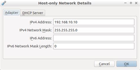 ubuntu virtualbox host only adapter with static ip and
