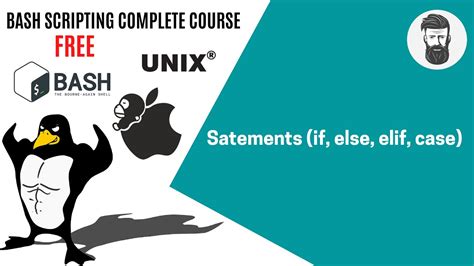 statements if else case ternary operators complete course