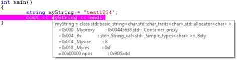 c cannot see local variables values stack overflow