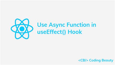 how to use an async function in the react useeffect hook javascript
