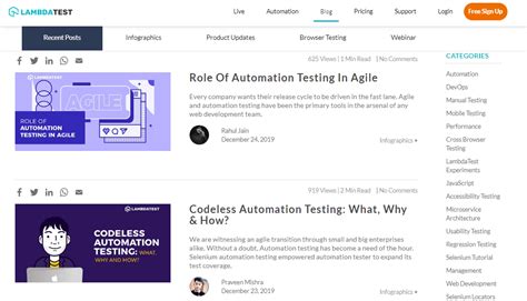 top 21 selenium automation testing blogs to look out in 2020