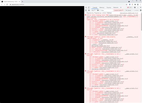 [solved] help project not loading help and support playcanvas