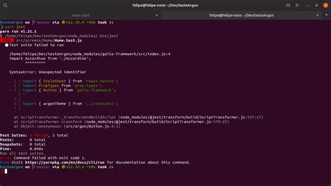 error on galio files when run tests with jest · issue 187 · galio org