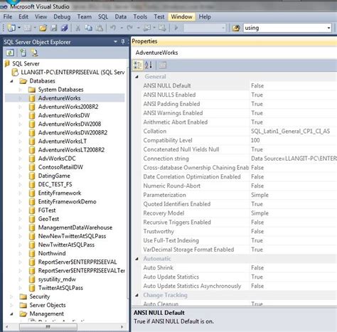 sql server 2012 sql server data tools lynn langit