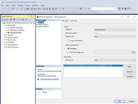 automated database backup and restore for sql server sqlbak blog