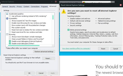 internet options to add trusted site greyed out syspreped windows 10