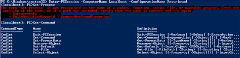powershell 2 0 remoting guide part 10 restricting available commands