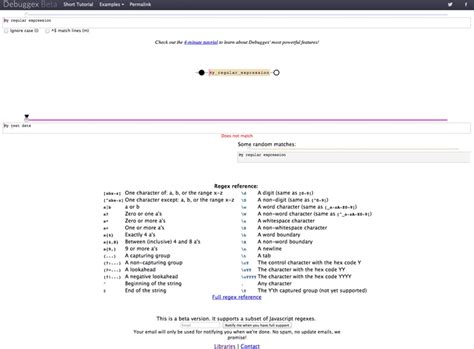 pcre regex tester