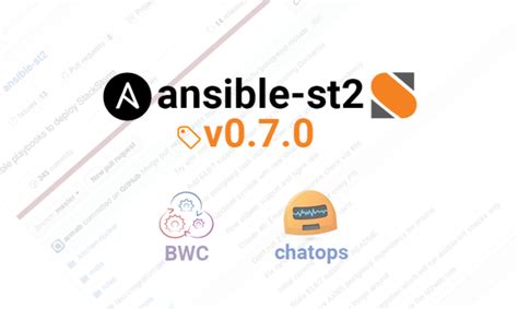 ansible playbooks to deploy stackstorm bwc chatops and more stackstorm