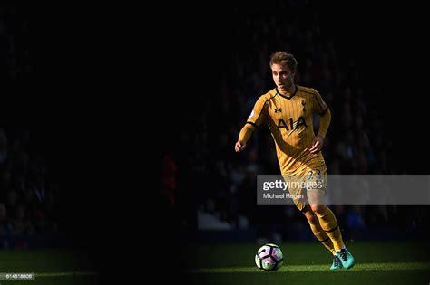 Christian Eriksen Of Tottenham Hotspur In Action During The Premier