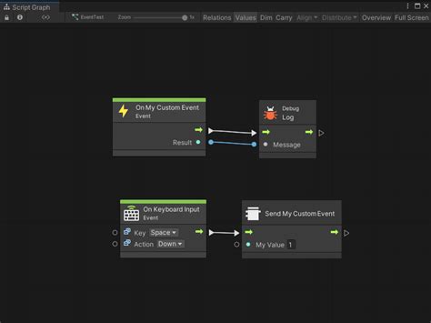custom events visual scripting 1 7 8