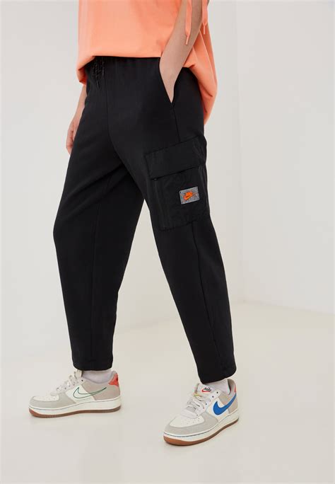 Брюки спортивные Nike W Nsw Cargo Flc Pant Su цвет черный