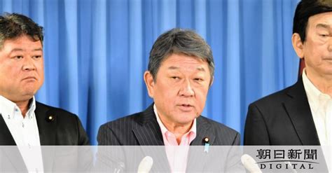 自民・茂木幹事長、米大統領選の銃撃「拳上げたトランプ氏こそタフ」 Japan Today