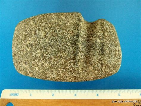 Super Fine Authentic Il 3 4 Groove Hardstone Axe Arrowheads Artifacts