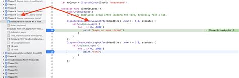 swift using async task in a serial queue stack overflow