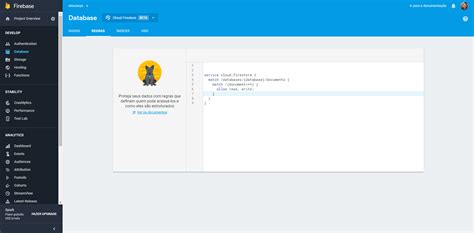 error in firebase permission unable to access bucket through firebase