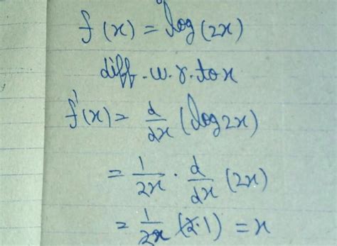 Derivative Of Log 2 X Yolaxen