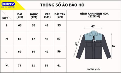 Cách đo Size Quần áo Bảo Hộ Lao động Chính Xác Nhất Hiện Nay