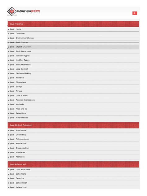tutorialspoint com java object classes constructor