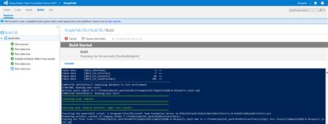 alm databases tfs build vnext 2015 and redgate a