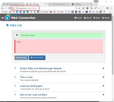 step 10 build configuration west wind web connection
