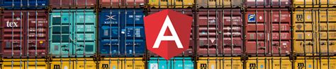 containerizing an angular app