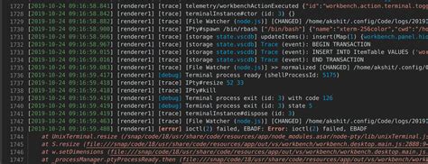 the terminal process terminated with exit code 126 · issue 83147