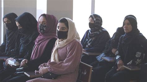 Afghanistan Taliban Ban Women From Many University Subjects Bbc News