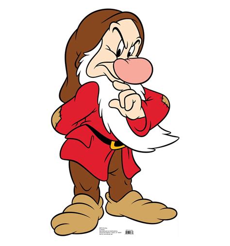 Grumpy Snow White And The Seven Dwarves