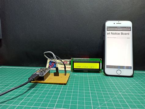 wireless notice board