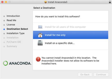 anaconda installing on macos python tutorials