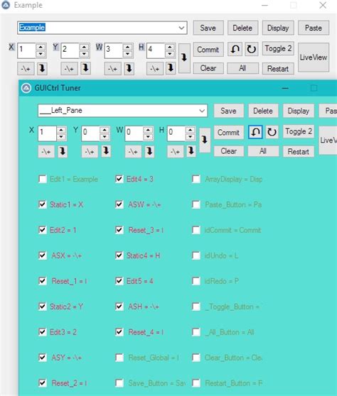 guictrltuner limitless easy as duck soup autoit example scripts
