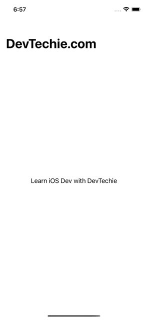 how to align single line text in swiftui by devtechie devtechie
