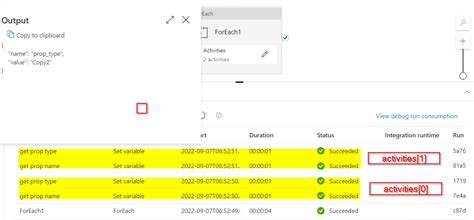 map nested json using rest api in azure data factory using for each