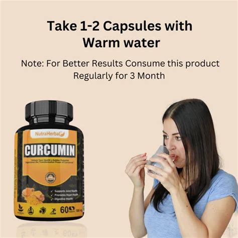 Nutraherbal Curcumin Capsules Unleash The Power Of Turmeric At Rs 699