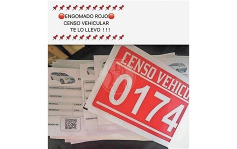 Venden “placas Rojas” En Redes Sociales