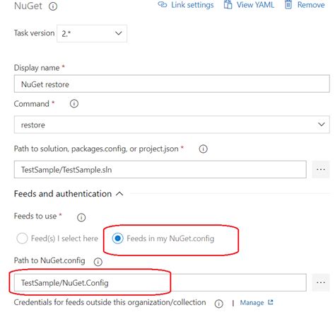 c why is my repositorypath ignored in azure devops